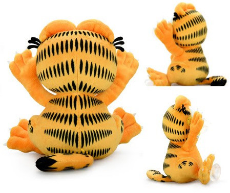 Garfield Garfield Suction Cup Window Clinger Scared Kidrobot - ToyWiz