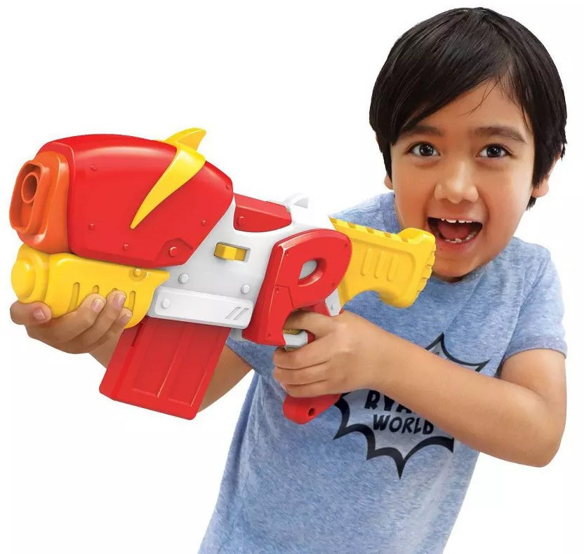Ryans World Ryans Dart Tag E-Radicator Motorized Blaster Head Start ...