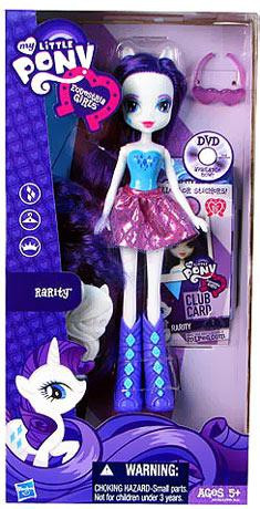 My Little Pony Equestria Girls Rainbow Rocks Rarity 9 Doll Hasbro Toys ...