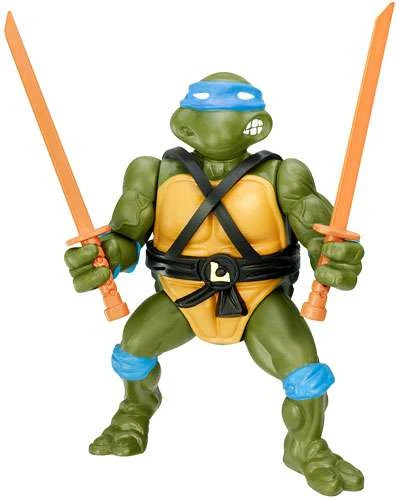 Teenage Mutant Ninja Turtles TMNT 1987 Retro Leonardo 4 Action Figure ...