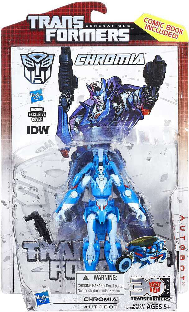 Transformers Generations Chromia Deluxe Action Figure Hasbro Toys - ToyWiz