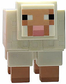 Minecraft Grass Series 1 Dyed Sheep 1 Mini Figure Loose Mattel Toys ...