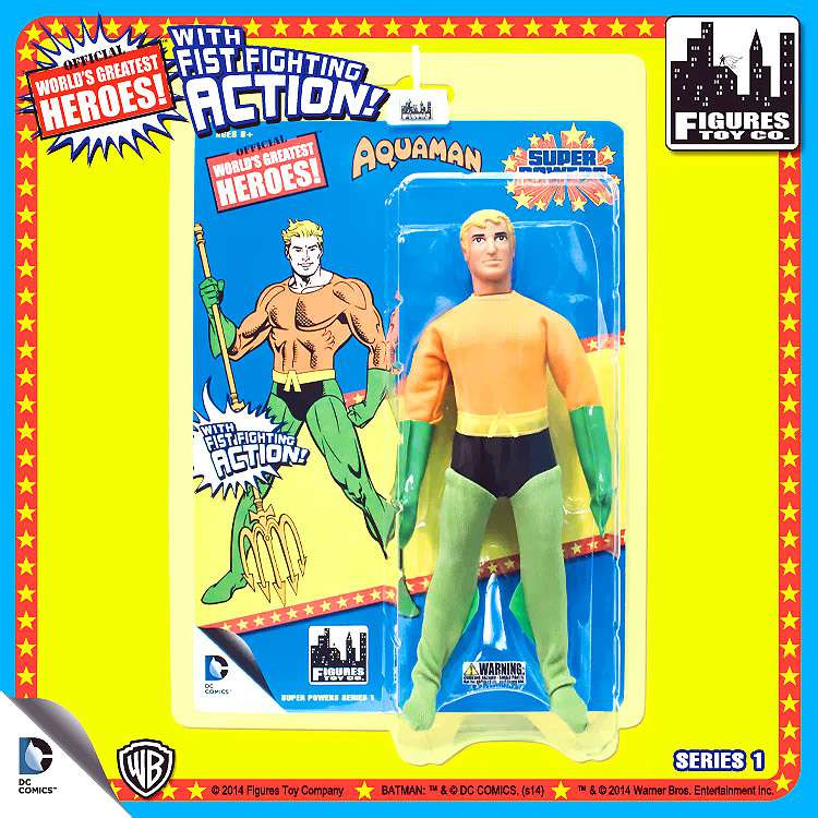 DC Aquaman Aquaman 14 Action Figure Classic Mego Corp - ToyWiz