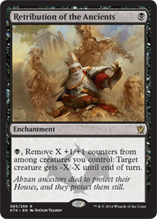 Magic The Gathering Khans of Tarkir Single Card Rare Retribution of the ...