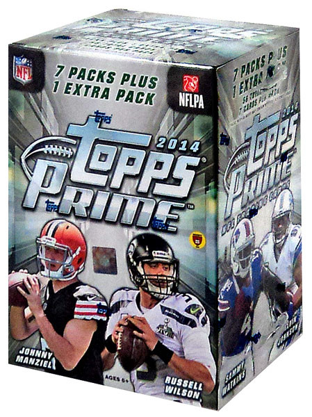 NFL 2014 Topps Football Cards Trading Card BLASTER Box Prime - ToyWiz