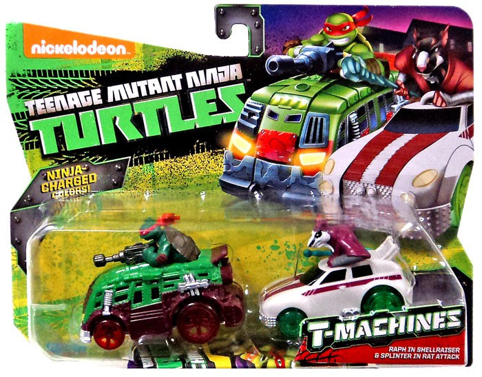 Teenage Mutant Ninja Turtles Nickelodeon T-Machines Raph in Shellraiser ...