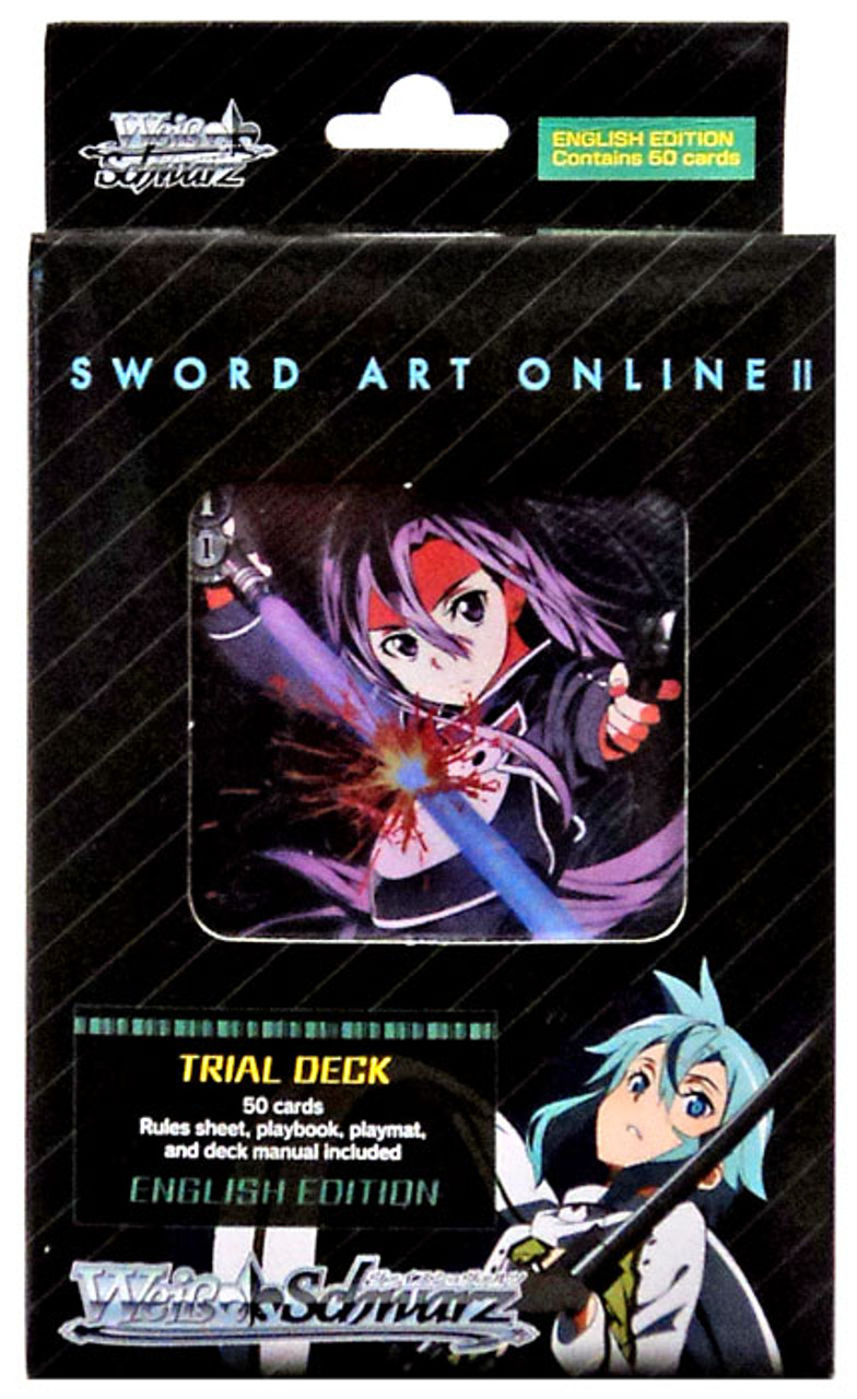 Weiss Schwarz Sword Art Online II Trial Deck English Edition BushiRoad - ToyWiz