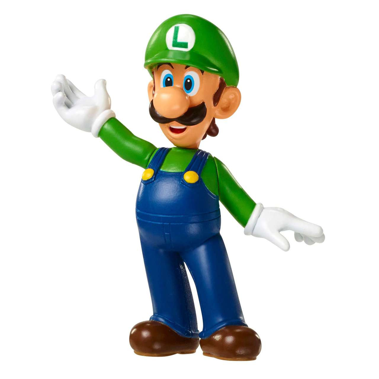World of Nintendo Super Mario Luigi 2.5 Mini Figure Jakks Pacific - ToyWiz