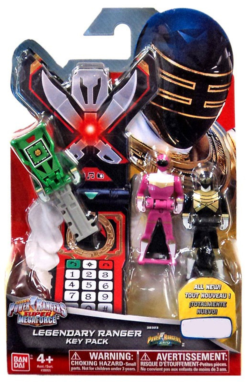 Power Rangers Super Megaforce Legendary Ranger Key Pack Exclusive