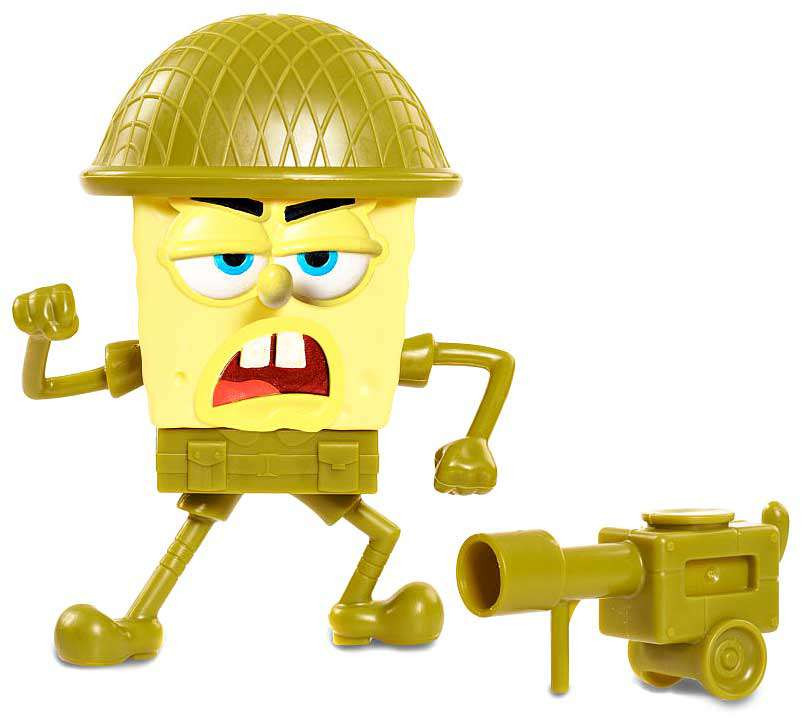 Spongebob Squarepants Sponge Out of Water Pop-A-Part Spongebob Action ...