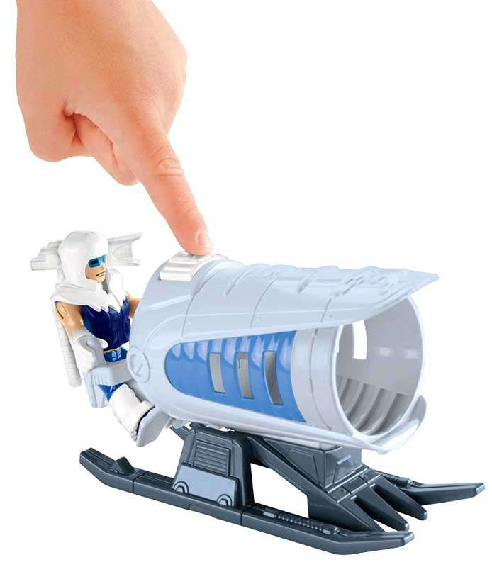 Fisher Price DC Super Friends Imaginext Captain Cold Ice Cannon 3 ...