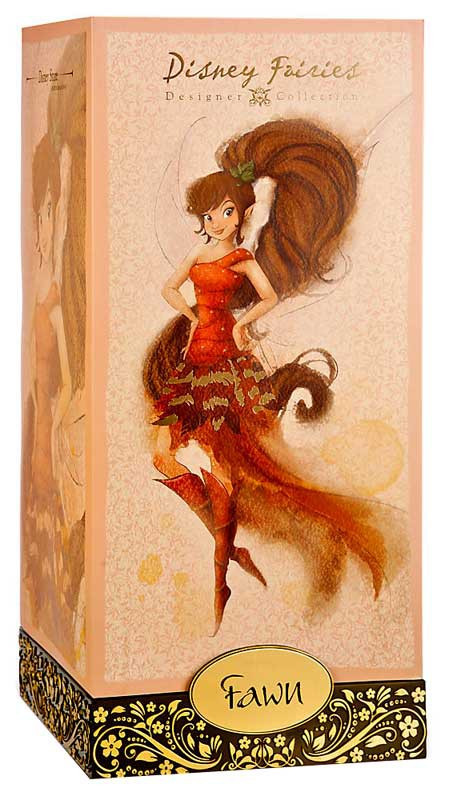 Disney Fairies Designer Collection Fawn 11.5 Doll - ToyWiz