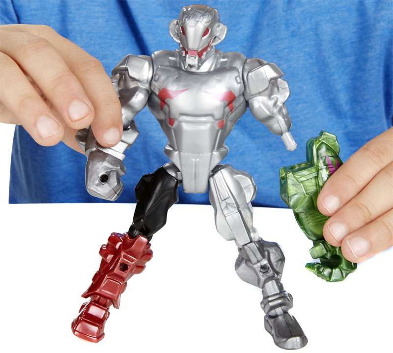 Marvel Super Hero Mashers Battle Mash Pack Hulk, Ultron Captain America ...