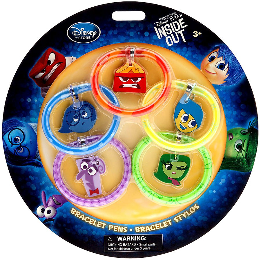 Disney Pixar Inside Out Inside Out Bracelet Pen Exclusive Set - ToyWiz
