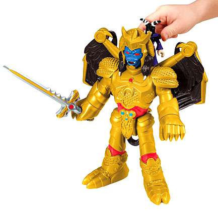 Fisher Price Power Rangers Imaginext Mighty Morphin Goldar Rita Repulsa ...