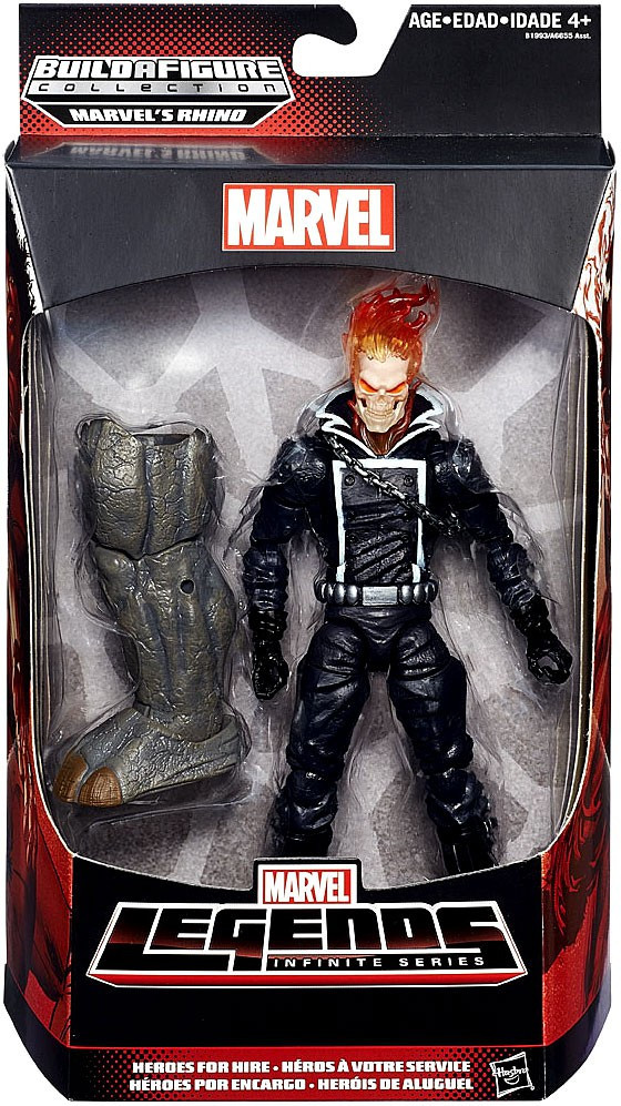 Marvel Spider-Man Marvel Legends Rhino Series Ghost Rider 6 Action ...