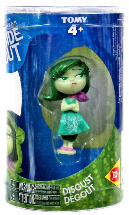 Disney Pixar Inside Out Disgust 2 Mini Figure Tomy Inc - ToyWiz