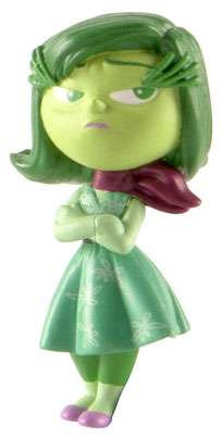 Disney Pixar Inside Out Disgust 2 Mini Figure Tomy - ToyWiz