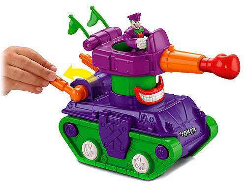 Fisher Price DC Super Friends Imaginext The Joker Tank 3 Figure Set ...