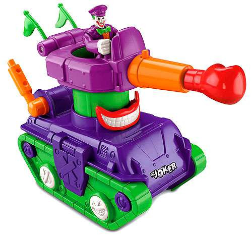 Fisher Price DC Super Friends Imaginext The Joker Tank 3 Figure Set ...