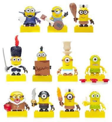 Mega Bloks Minions Mystery Minions Series 3 Mystery Pack 29210 Soft ...