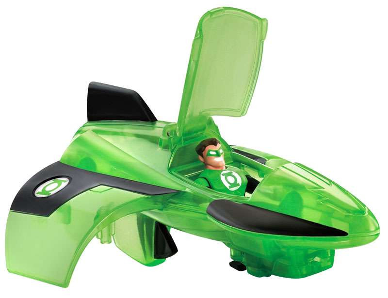 Fisher Price DC Super Friends Imaginext Green Lantern Jet 3 Figure Set ...