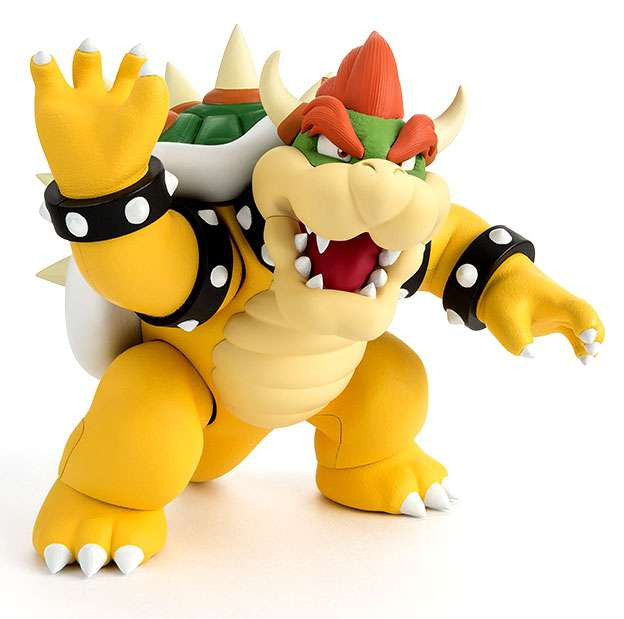 Super Mario S.H. Figuarts Bowser 6 Action Figure Bandai Japan - ToyWiz