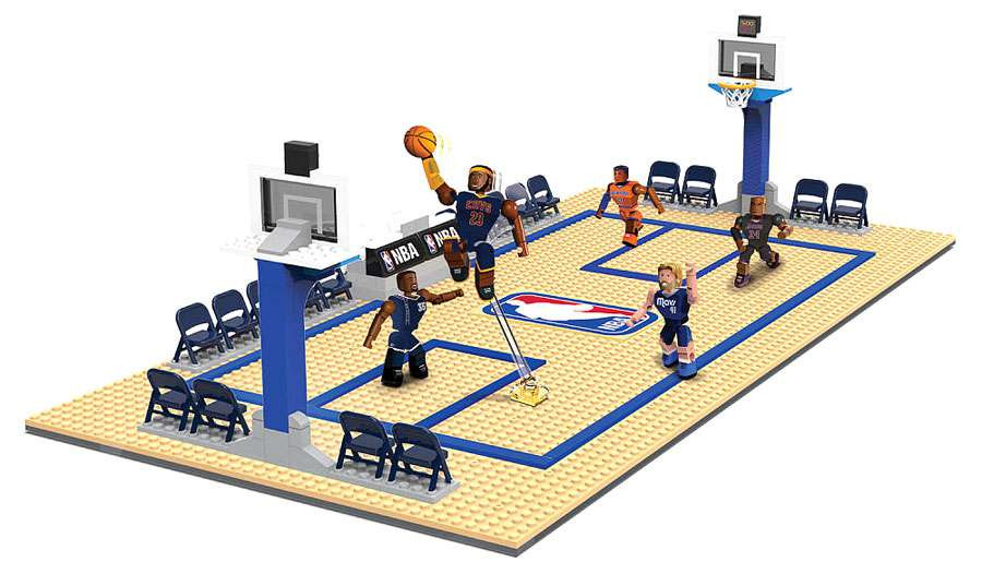 NBA C3 Construction Elite Edition Full Court Building Set 21541 2015 ...