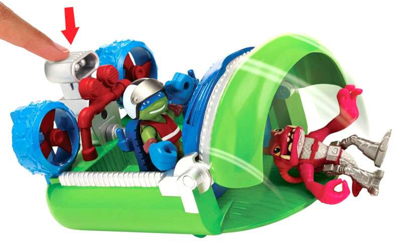 Teenage Mutant Ninja Turtles Nickelodeon Half Shell Heroes Hovercraft