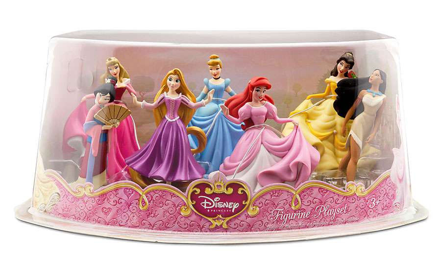 Disney Princess Disney Princess 6-Piece PVC Figure Set Set 3 - ToyWiz