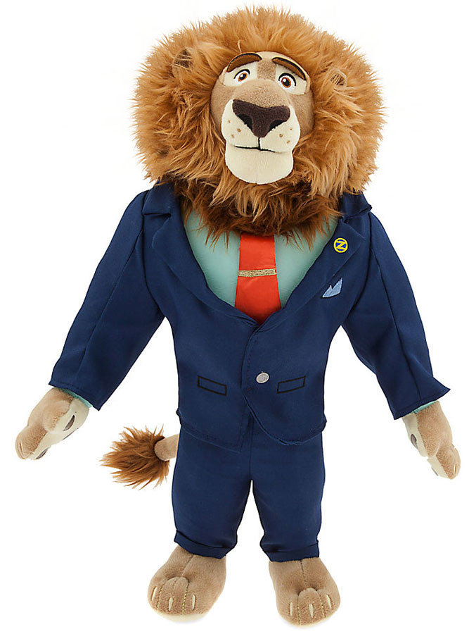 Disney Zootopia Mayor Leodore Lionheart Exclusive 16 Plush - ToyWiz