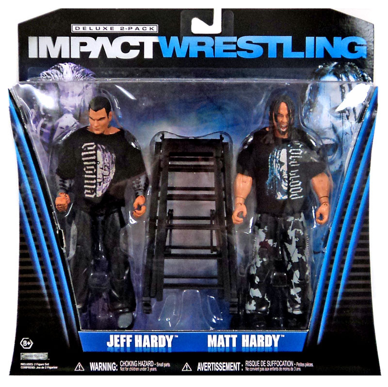 TNA Wrestling Impact Jeff Hardy Matt Hardy Exclusive Action Figure 2 ...