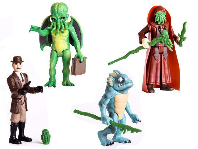 Legends of Cthulhu Spawn of Cthulhu, Professor, Cultist Deep One 3.75 ...