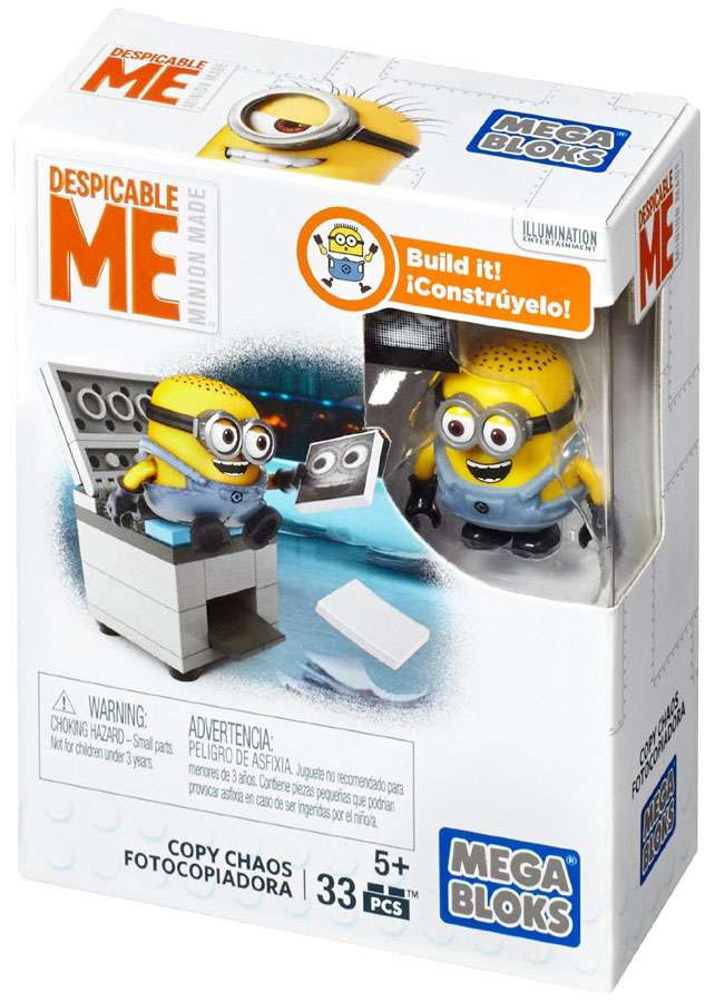 Mega Bloks Despicable Me Minion Made Copy Chaos Set 25226 - ToyWiz