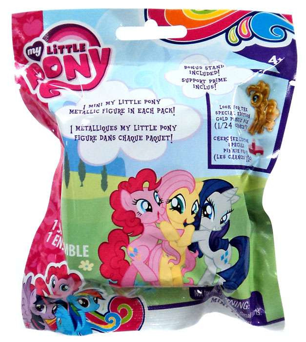 My Little Pony My Little Pony PVC Metallic Mystery Box 24 Packs Blip ...