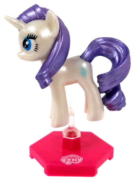 My Little Pony Metallic Rarity 2 Mini Figure Loose Blip Toys - ToyWiz