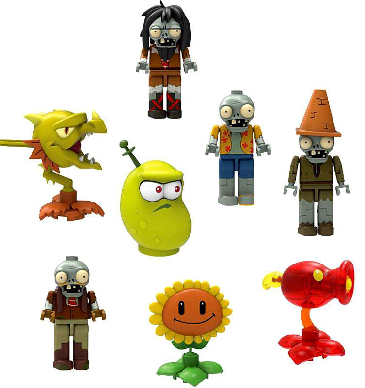 KNEX Plants vs. Zombies Series 3 Mystery Box 48 Packs - ToyWiz