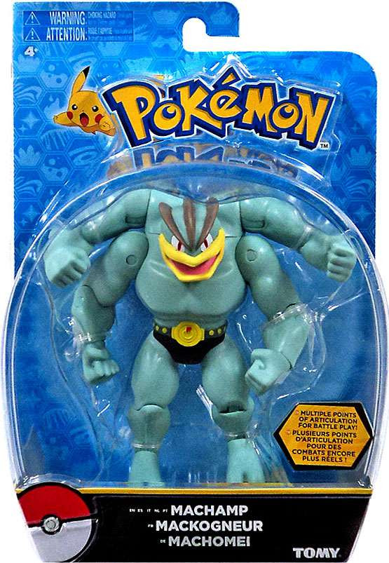 Pokemon Machamp 5 Action Figure Tomy - ToyWiz