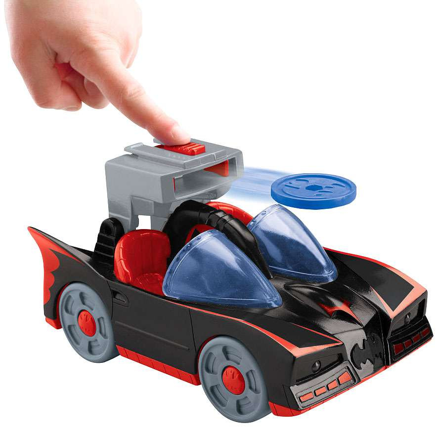 Fisher Price DC Super Friends Imaginext Super Hero Showdown Batmobile ...