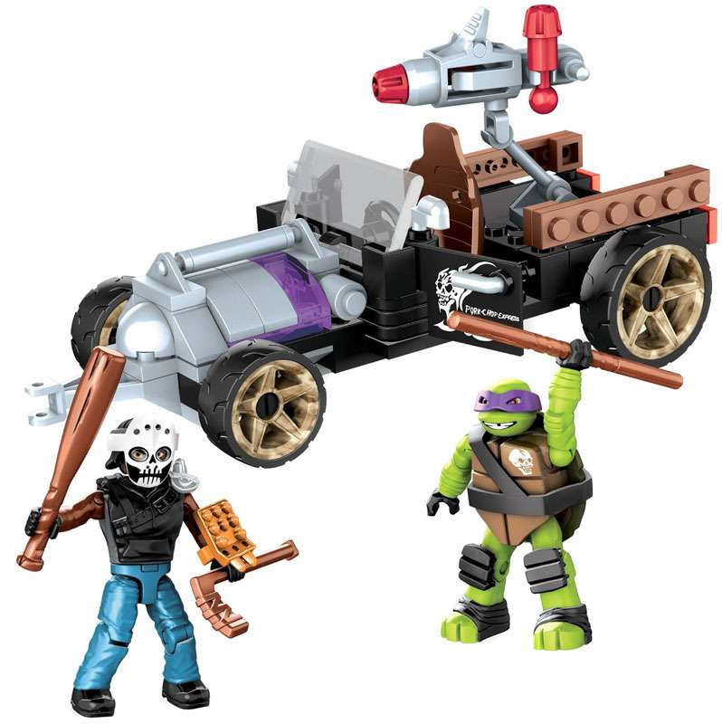 Mega Bloks Teenage Mutant Ninja Turtles Animation Donnie Turtle Racer ...