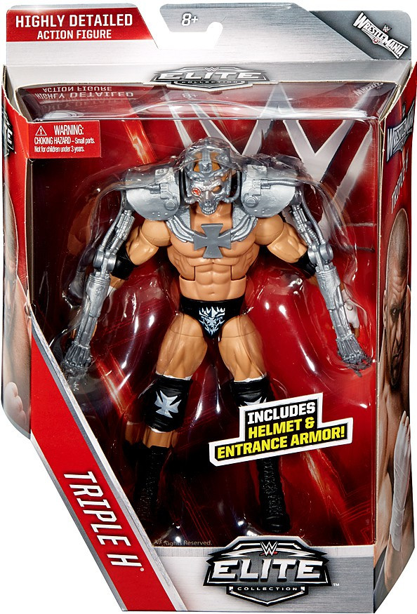 WWE Wrestling Elite Collection Series 42 Triple H 6 Action Figure ...