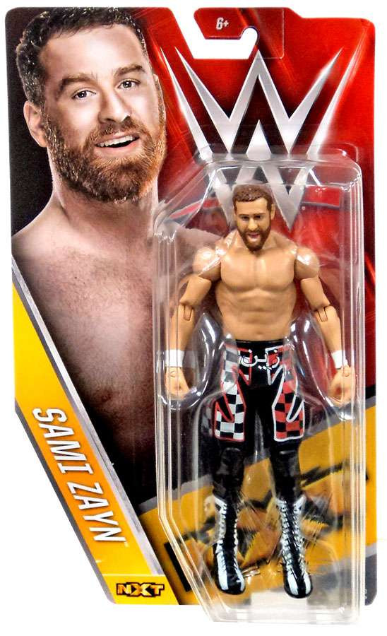 WWE Wrestling Series 61 Sami Zayn 6 Action Figure NXT Mattel Toys - ToyWiz