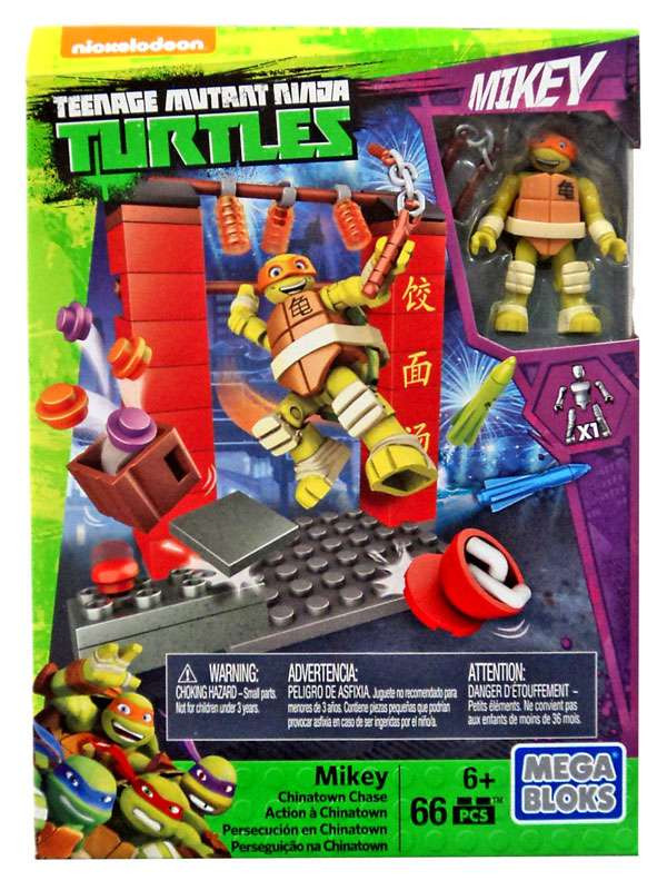 Mega Bloks Teenage Mutant Ninja Turtles Half Shell Heroes Mikey ...