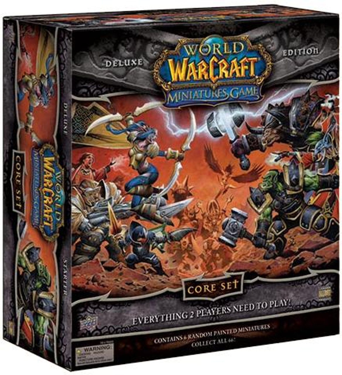 World of Warcraft Miniatures Game Core Set Deluxe Edition 2-Player Starter Set Upper Deck - ToyWiz