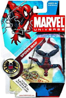 Marvel Universe Series 5 Spider-Man 3.75 Action Figure 32 Upside Down ...