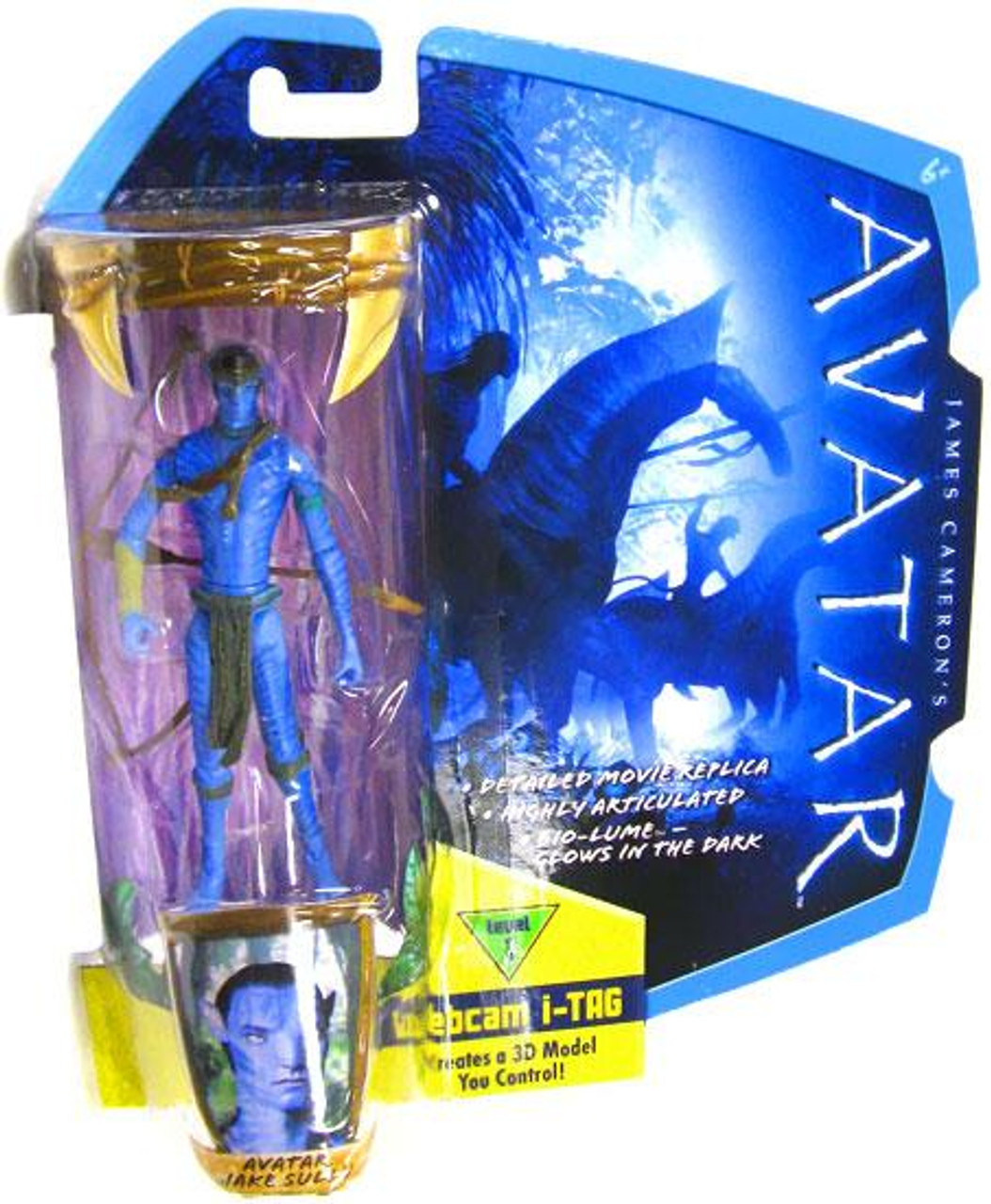James Camerons Avatar Avatar Jake Sully 375 Action Figure Mattel Toys