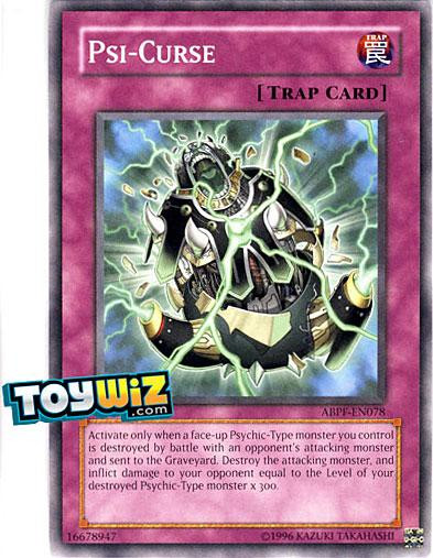 YuGiOh Absolute Powerforce Single Card Common Psi-Curse ABPF-EN078 - ToyWiz