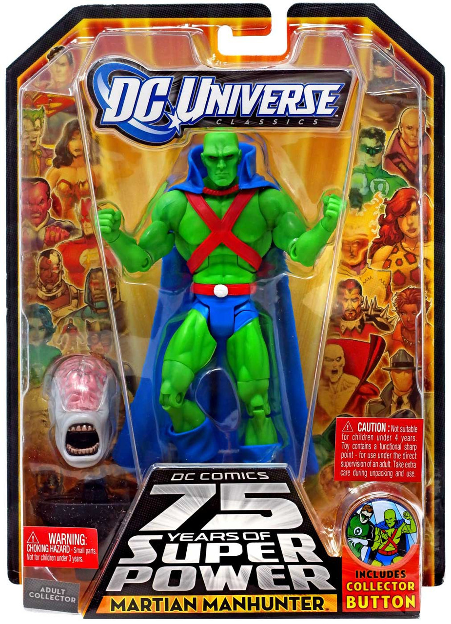 DC Universe 75 Years of Super Power Classics Validus Series Martian ...