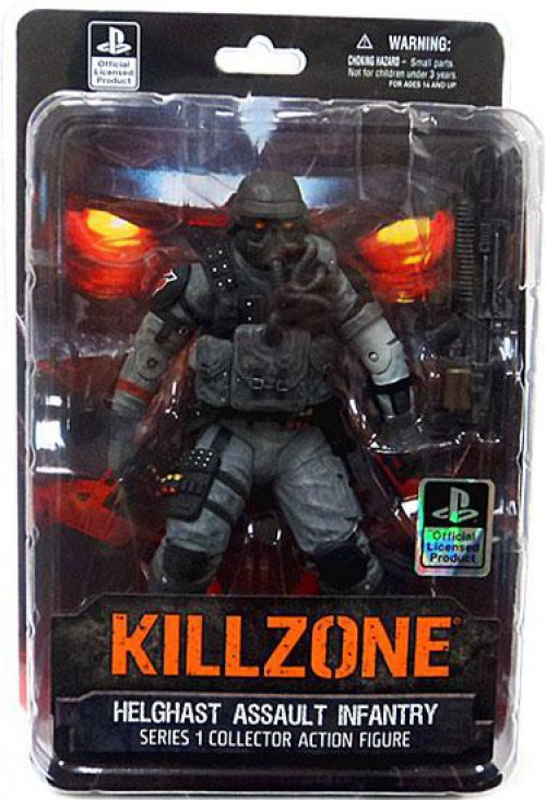 Killzone Series 1 Helghast Assault Infantry Action Figure DC Direct ...