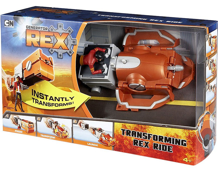 Generator Rex Transforming Rex Ride Mattel Toys - ToyWiz